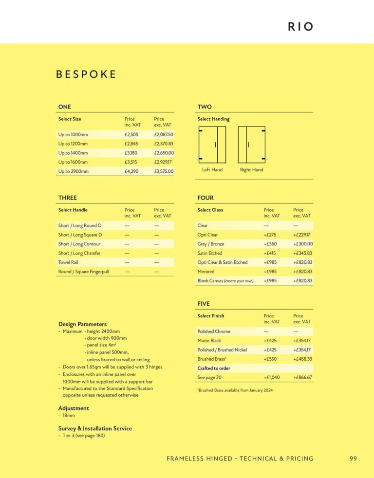 Rio – The Majestic Shower Company