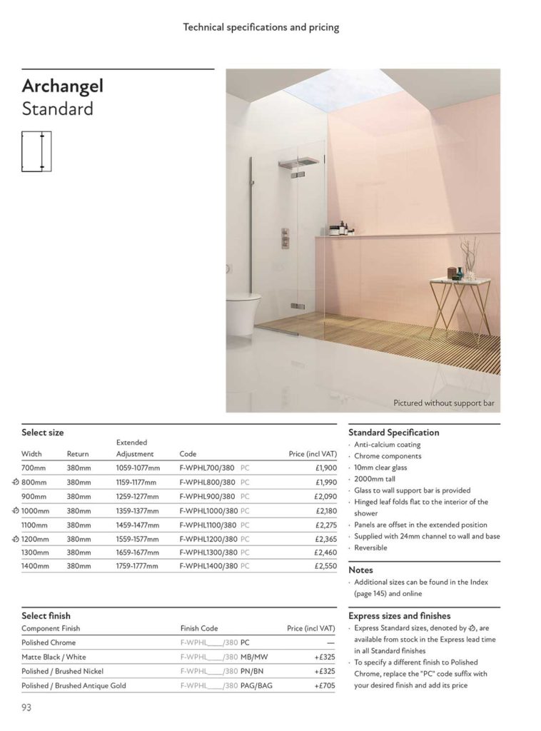 Archangel – The Majestic Shower Company