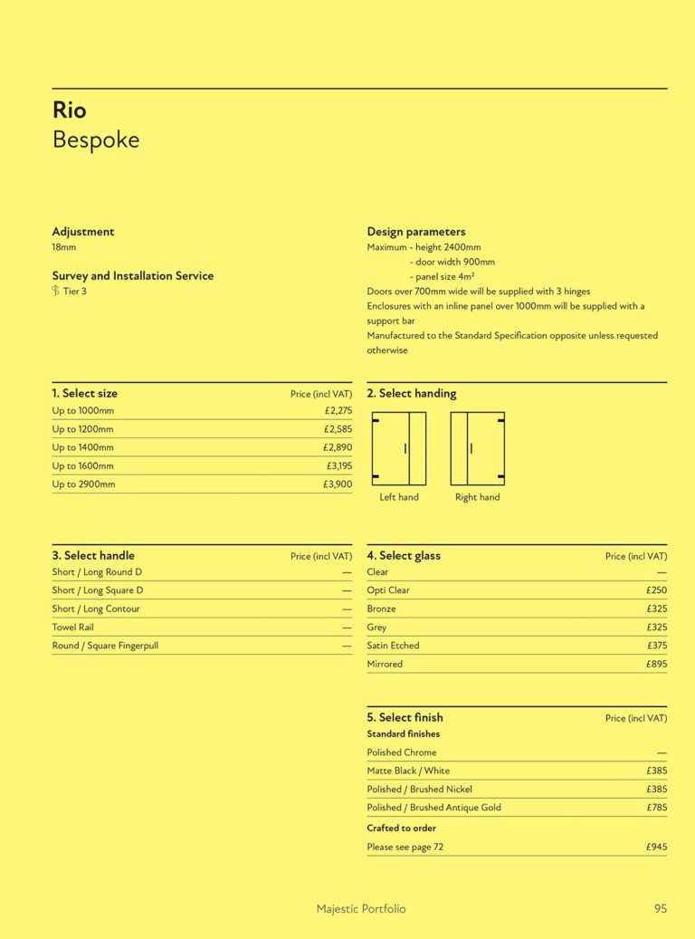 Rio – The Majestic Shower Company