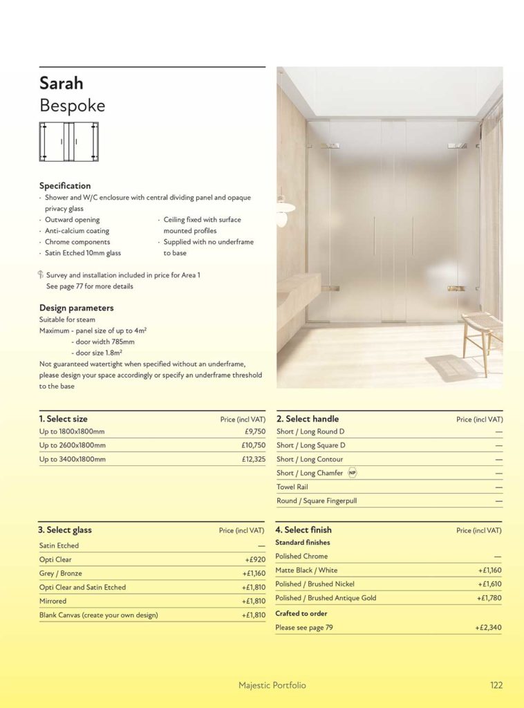 Sarah – The Majestic Shower Company